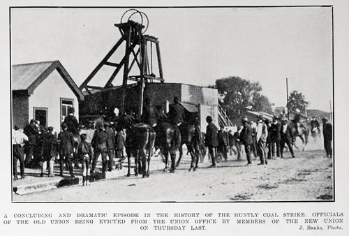 End of the 1913 strike in Huntly | NZHistory, New Zealand history online