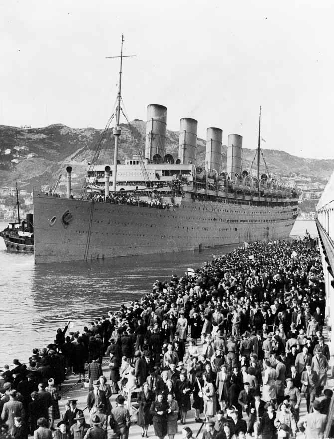 Aquitania | NZ History