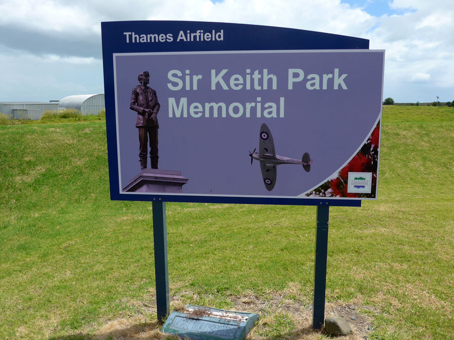 Sir Keith Park memorial airfield, Thames | NZ History