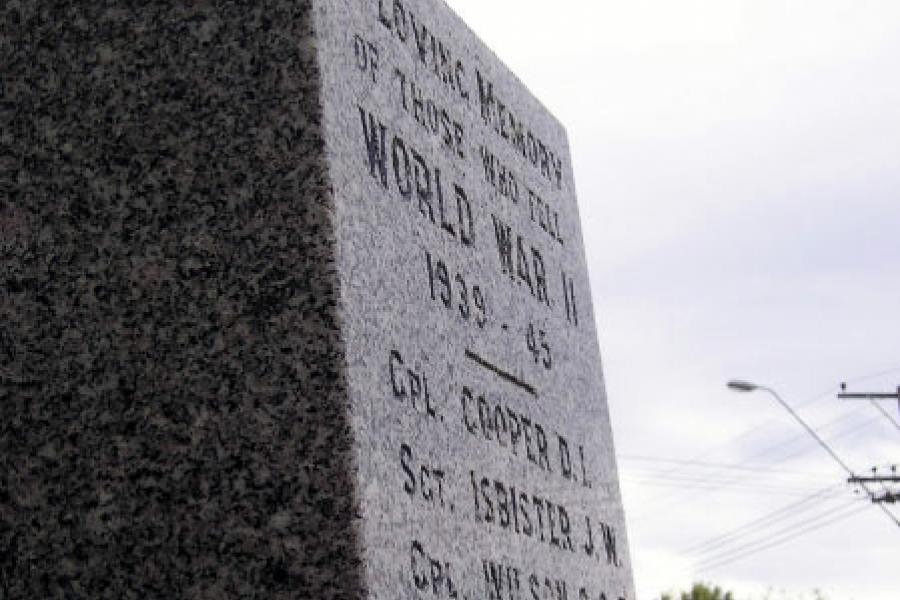 Kakanui war memorial | NZ History