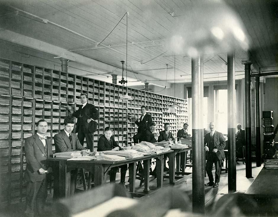 First World War ballot record room | NZ History