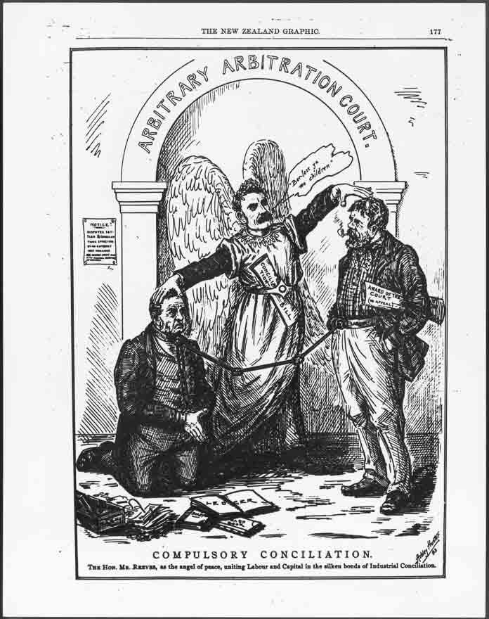The angel of arbitration | NZ History