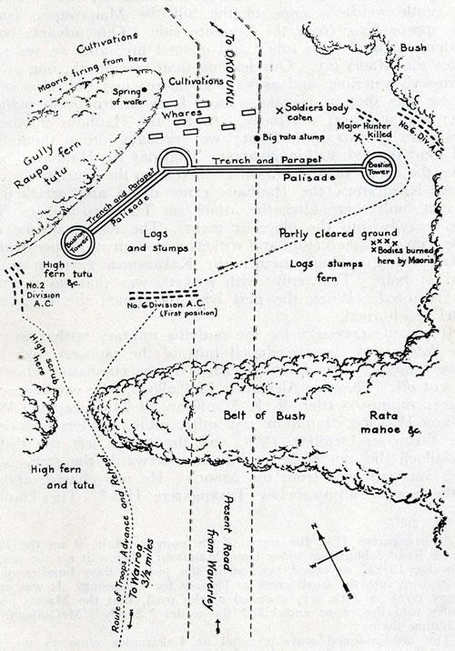 Moturoa battle plan | NZ History