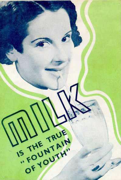 Health benefits of milk poster | NZ History