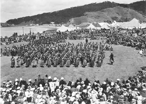 Ngapuhi performance at Waitangi, 1934 | NZ History